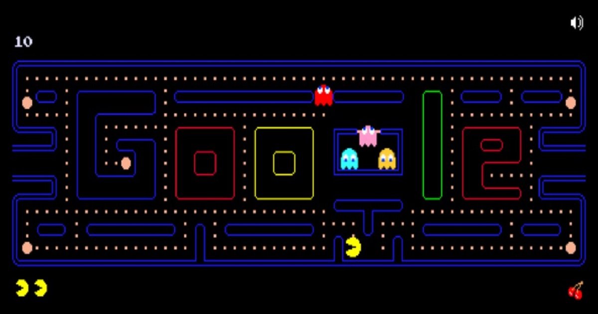 Pacman 30th Anniversary: Play the Google Doodle Game